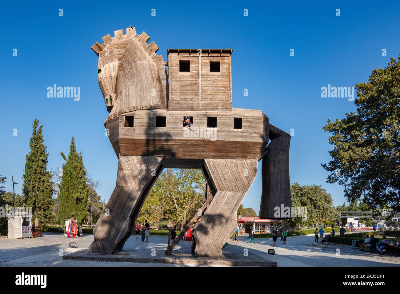 Antike Stadt Von Troja Stockfotos und -bilder Kaufen - Alamy
