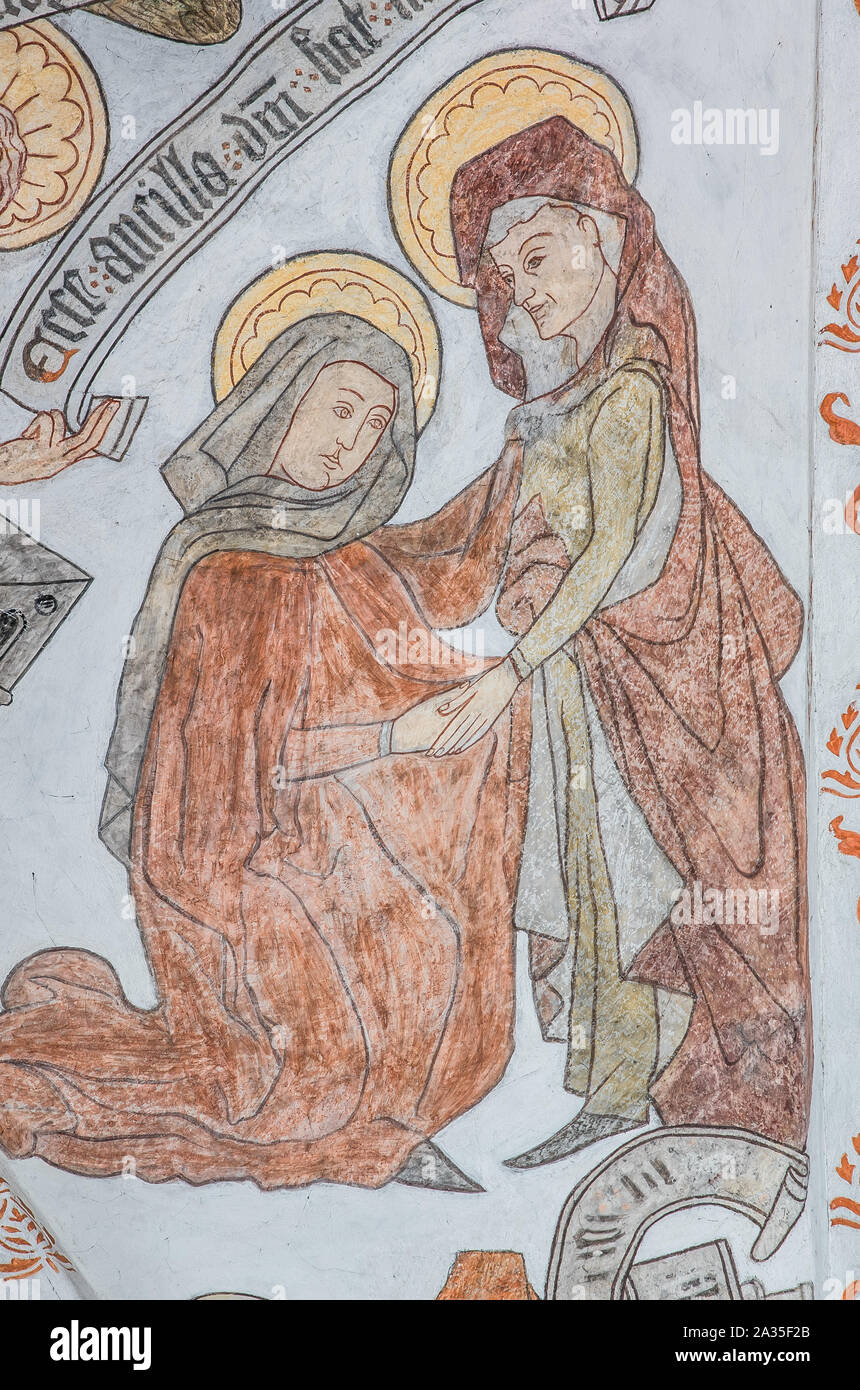 Der besuch ist der besuch von mary mit elizabeth as -Fotos und ...