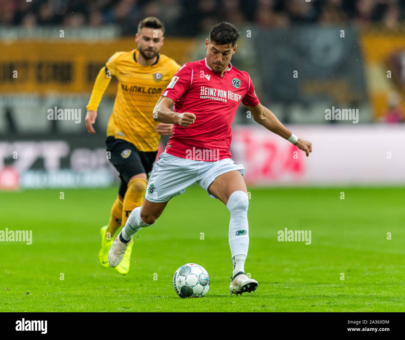 Dresden, Deutschland. 05 Okt, 2019. 2. Fussball Bundesliga, Dynamo ...