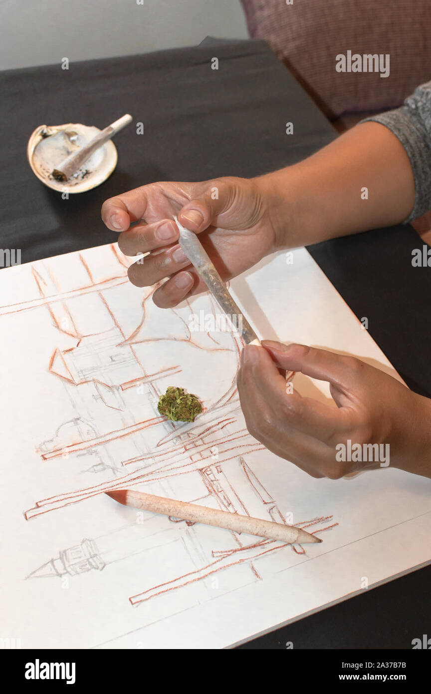 Menschen rauchen zeichnung -Fotos und -Bildmaterial in hoher Auflösung ...