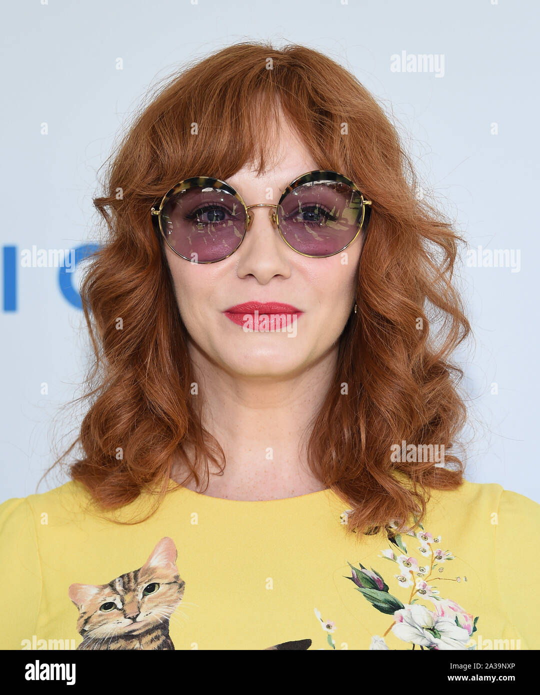 Oktober 6, 2019, Los Angeles, Kalifornien, USA: Christina Hendricks ...