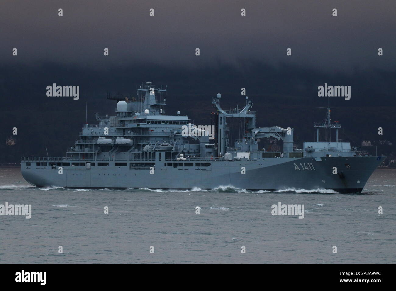 FGS Berlin (A1411), ein Berlin-Klasse Auffüllung Schiff der Deutschen ...