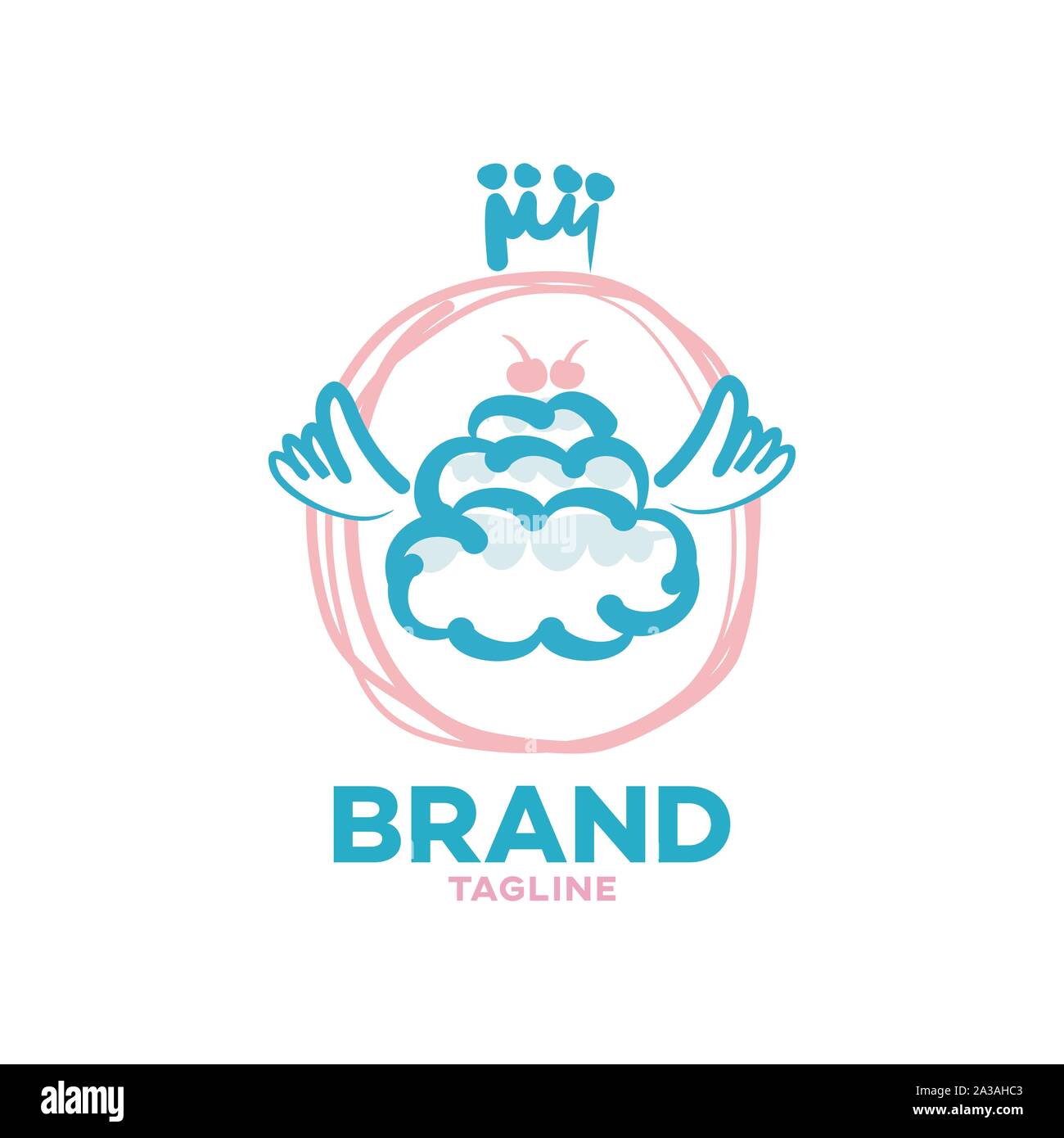 Kuchen logo -Fotos und -Bildmaterial in hoher Auflösung – Alamy