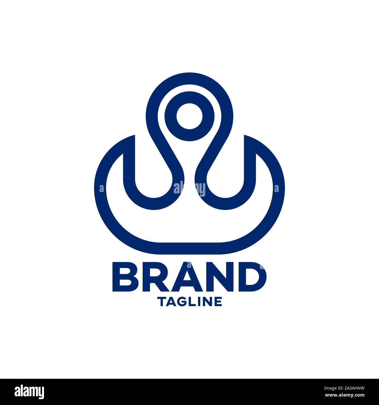 Map logo Stock-Vektorgrafiken kaufen - Alamy