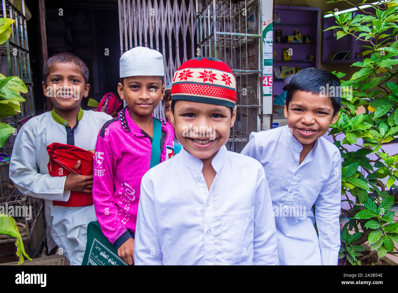 Bombay slum kid Stockfotos und -bilder Kaufen - Alamy