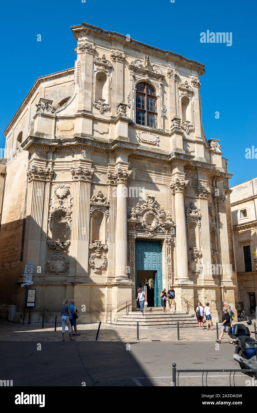 Santa chiara lecce -Fotos und -Bildmaterial in hoher Auflösung – Alamy
