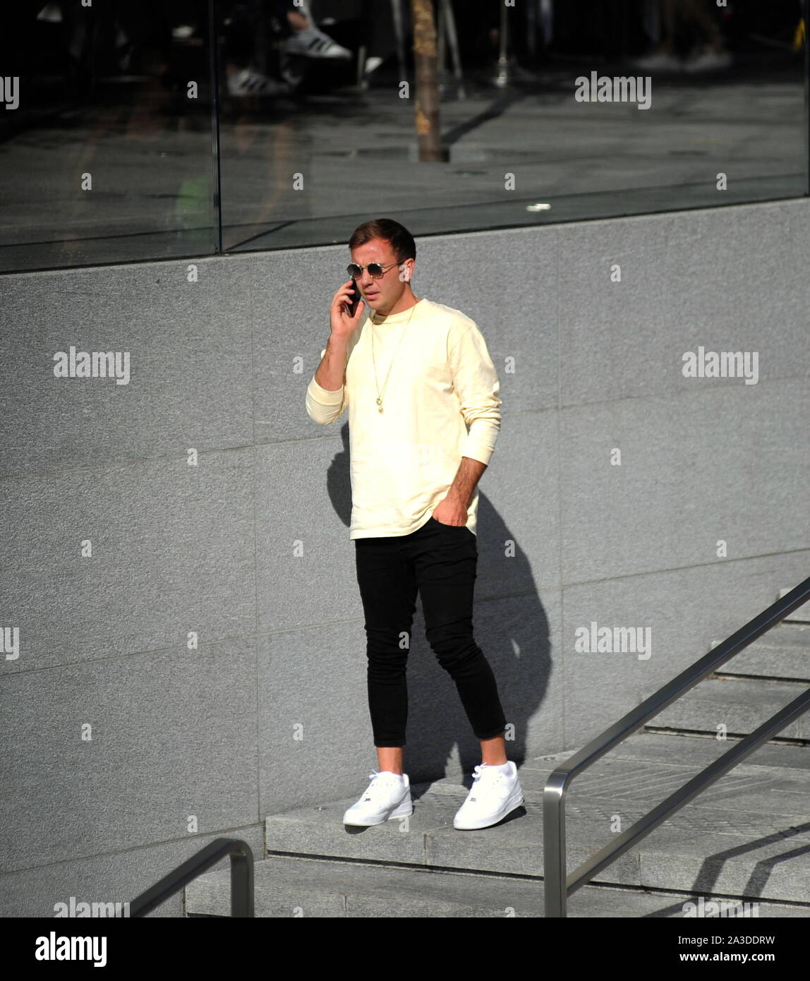 Mailand, Mario Gotze und Frau Ann Kathrin Brommel Mario Gotze ...