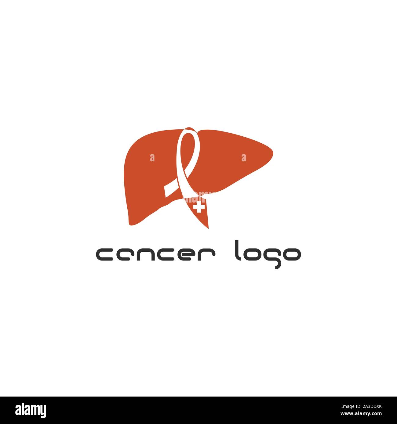 Vektor Leber Symbol Flachbild-Logo, menschliche Gesundheit Krankheit ...