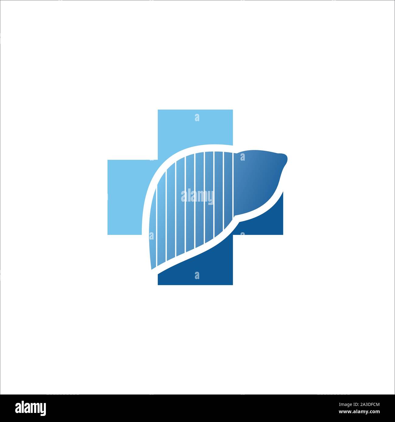 Vektor Leber Symbol Flachbild-Logo, menschliche Gesundheit Krankheit ...