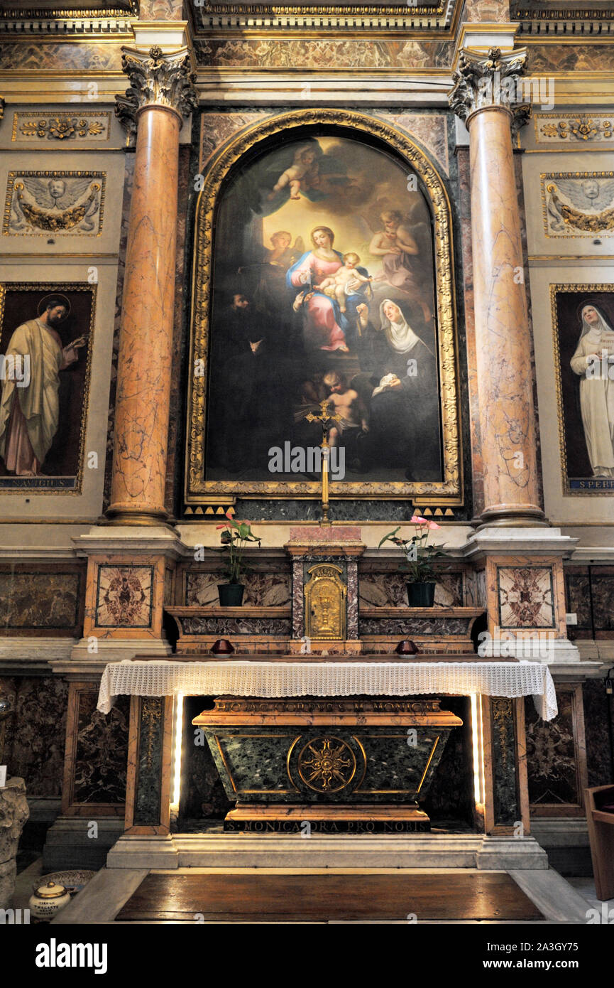 Altar von st augustinus und st monica -Fotos und -Bildmaterial in hoher Auflösung – Alamy