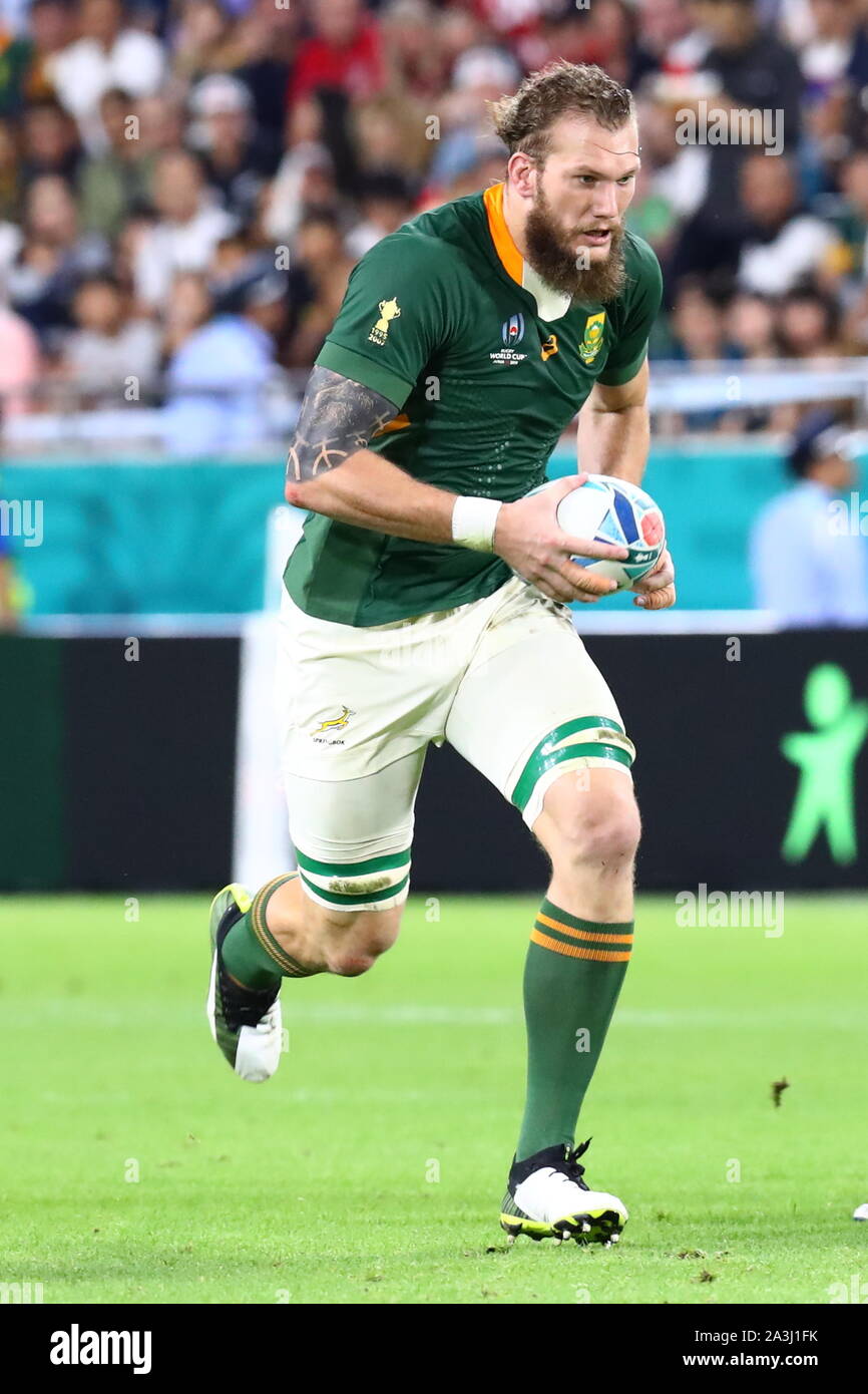 Kobe, Hyogo, Japan. 8. Oktober, 2019. RG Snyman (RSA): Rugby 2019 Rugby ...