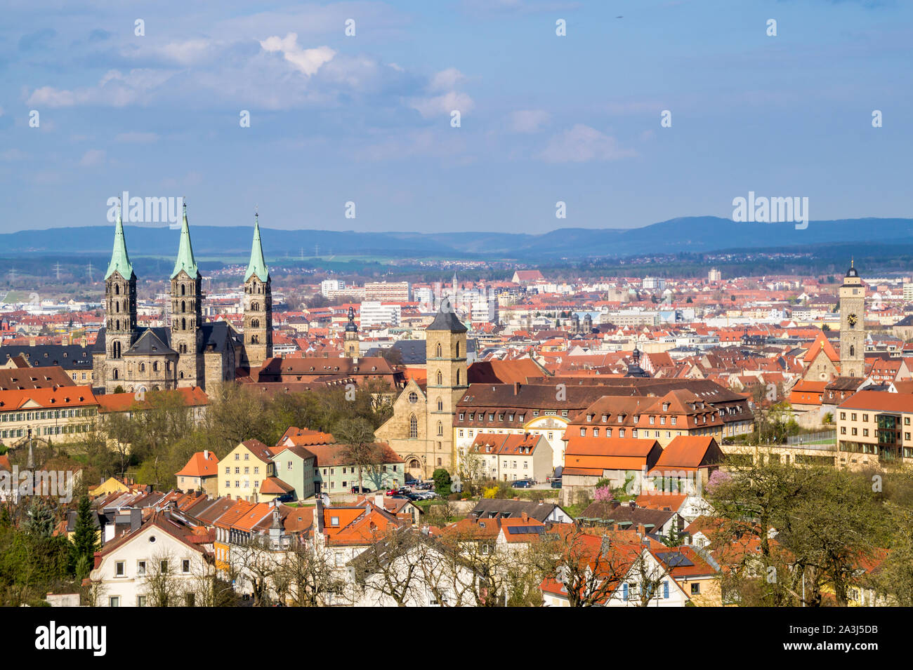 Bamberg Aerial Stockfotos und -bilder Kaufen - Alamy