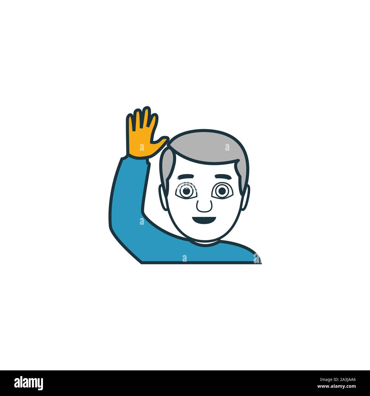 Private Emoji Symbol Umrisse Gefüllt Kreative Anklicken Von Visual Device Icons Collection