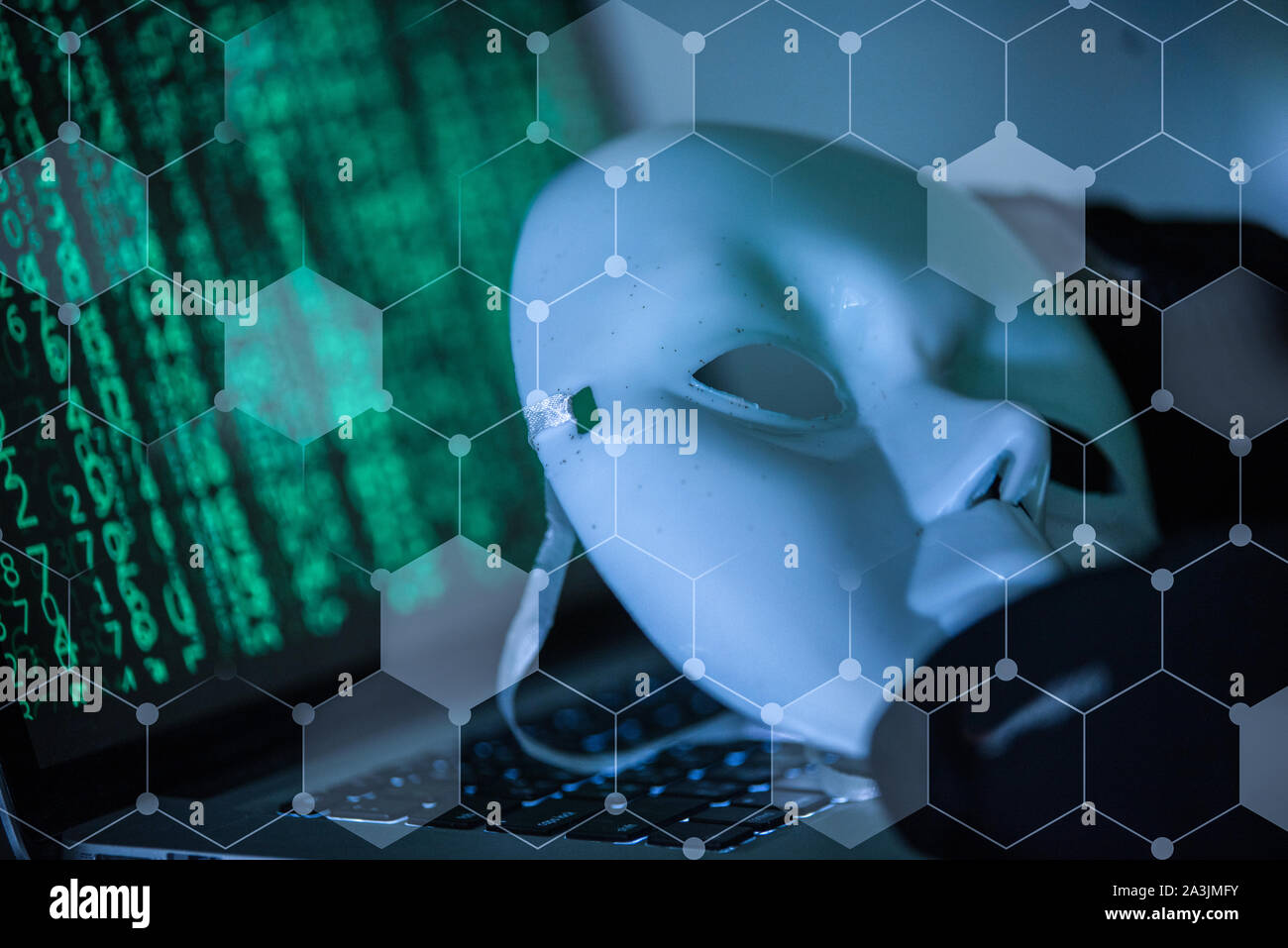 Computer hacker anonymous mask -Fotos und -Bildmaterial in hoher ...