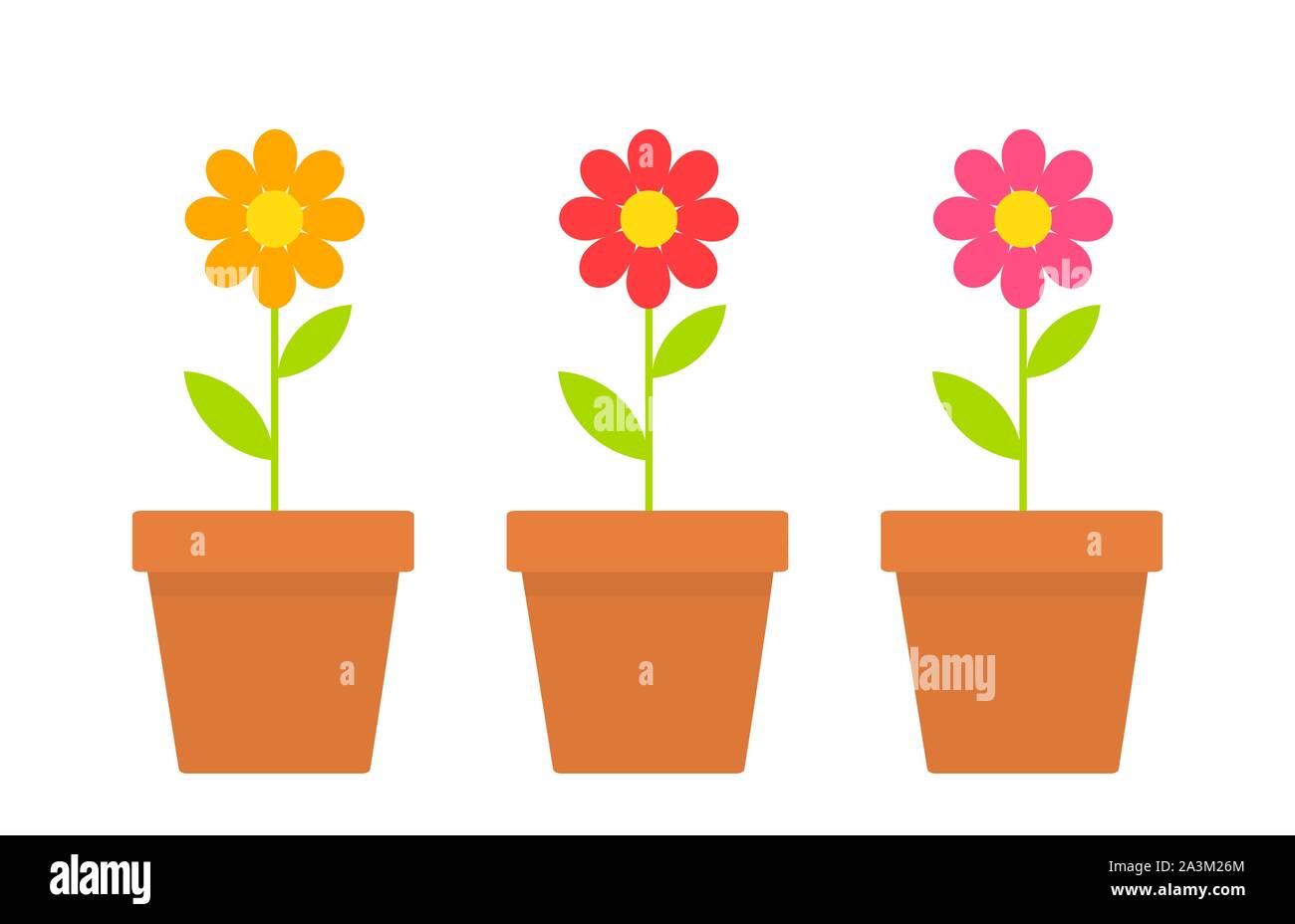 Balkon mit töpfen Stock-Vektorgrafiken kaufen - Alamy