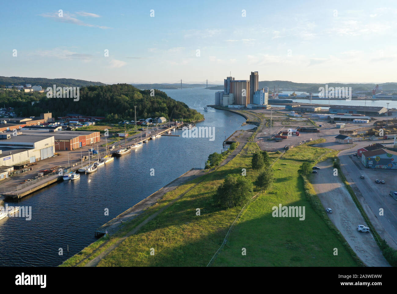 UDDEVALLA 20190626 Uddevalla. Uddevalla ist en tätort ich och Bohuslän ...