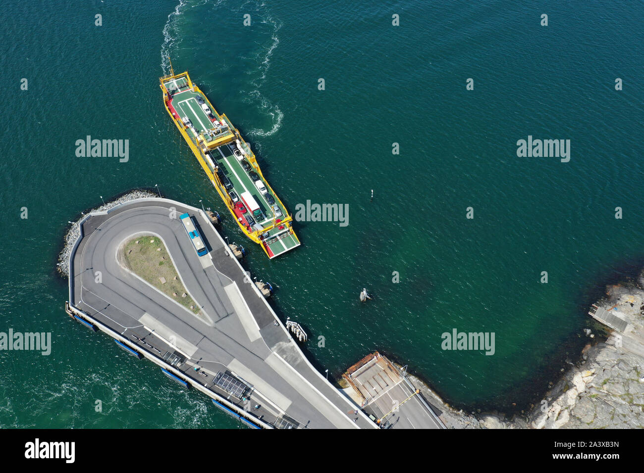 Lilla Varholmens Farjeterminal Stockfotos und -bilder Kaufen - Alamy
