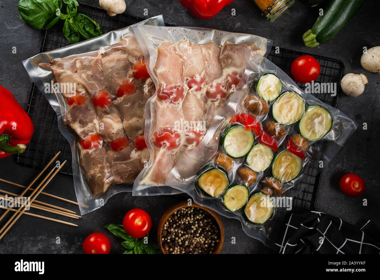 Verpacktes fleisch -Fotos und -Bildmaterial in hoher Auflösung – Alamy