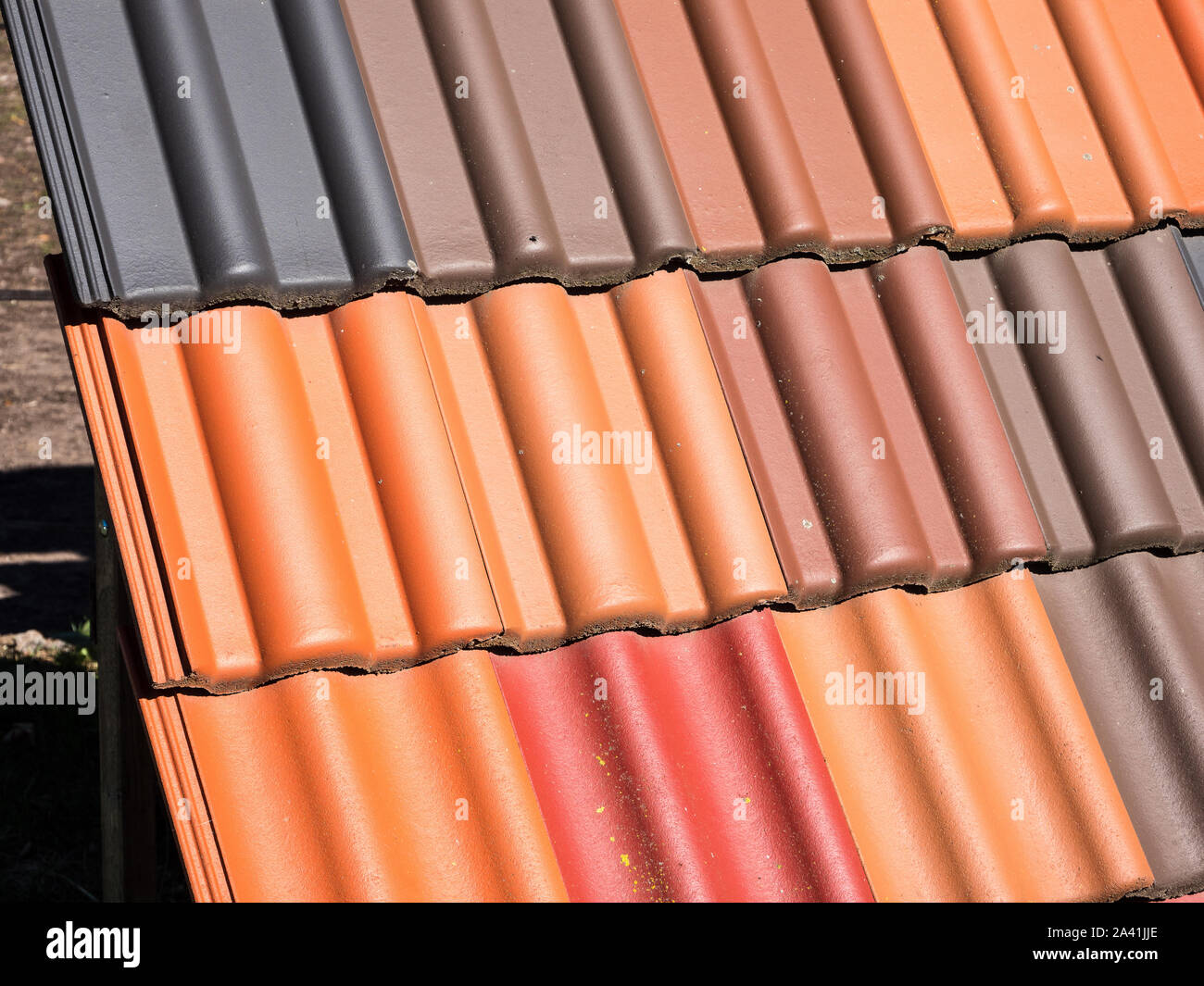 Muster Dachziegel Stockfotos und -bilder Kaufen - Alamy