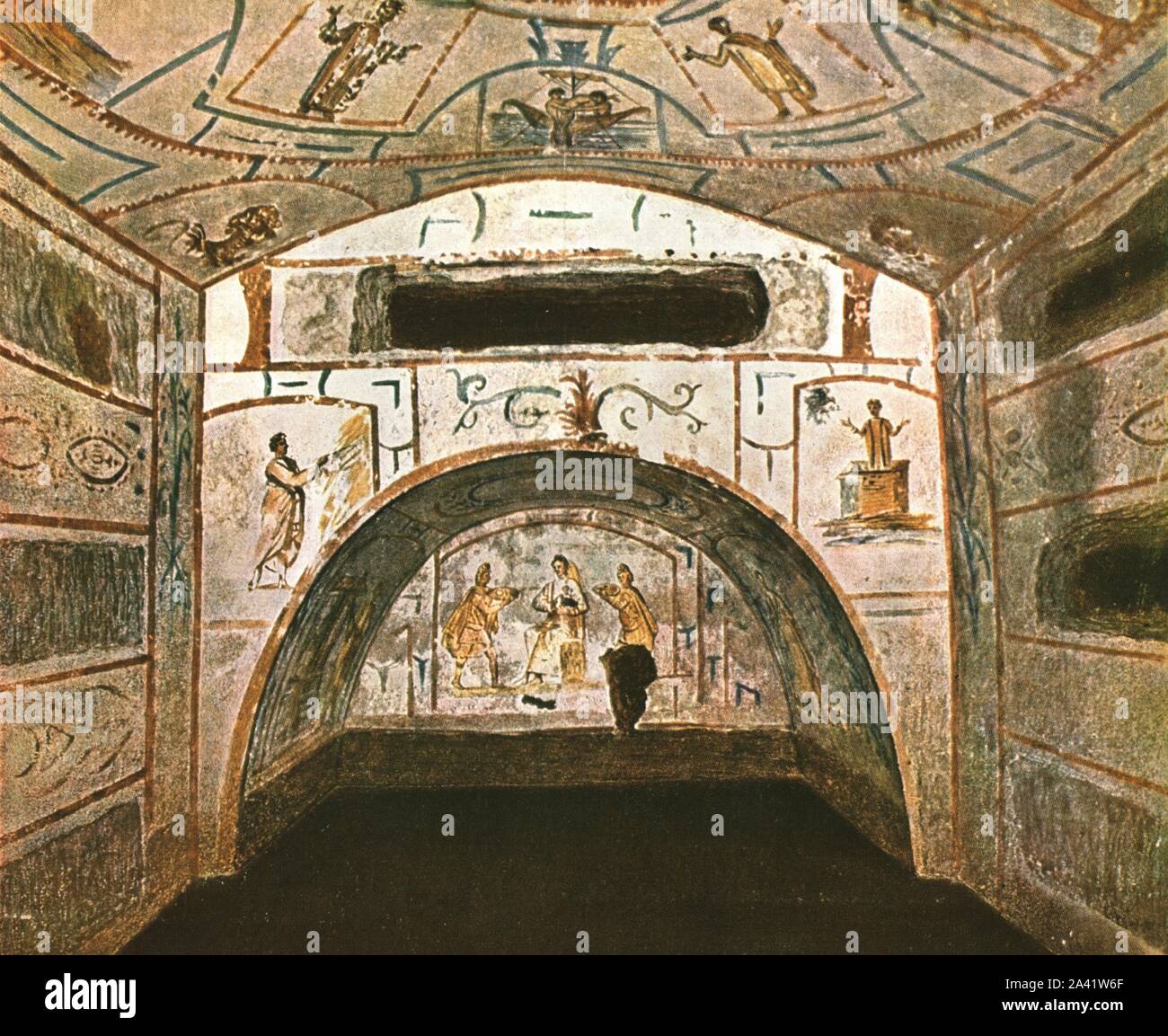 Katakomben von marcellinus und peter -Fotos und -Bildmaterial in hoher ...