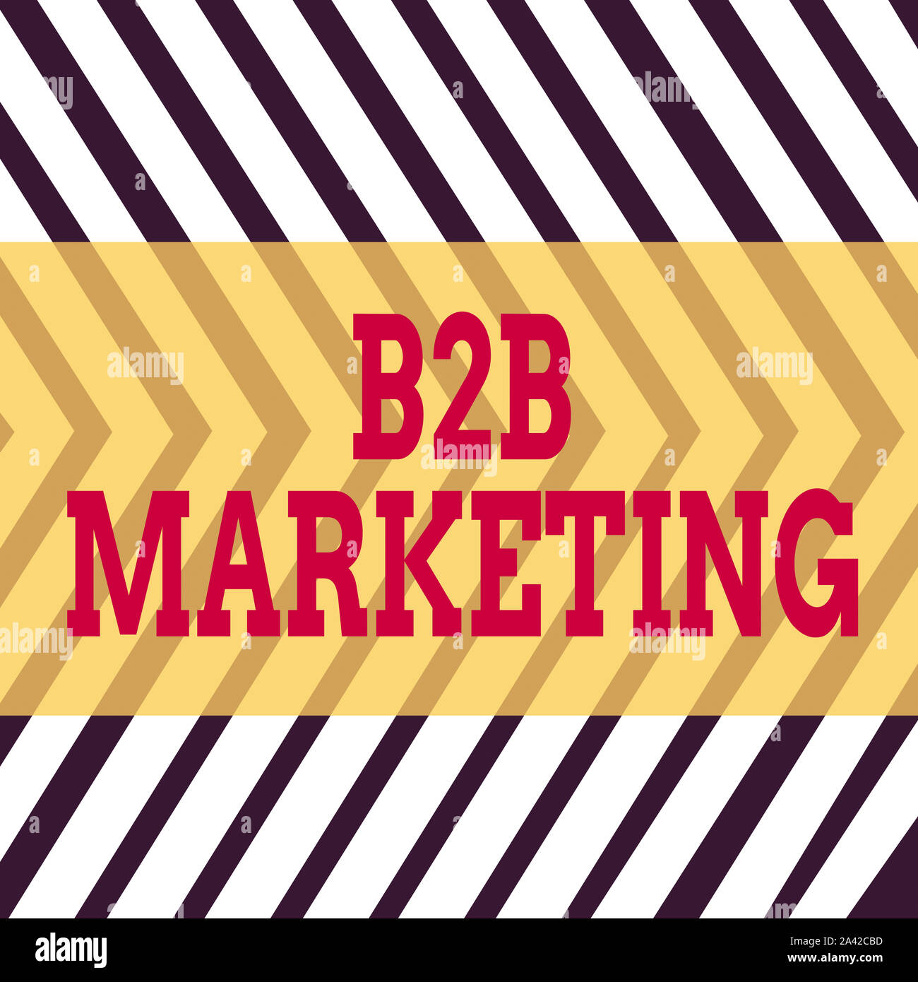 Wort schreiben Text B2B Marketing. Business foto Präsentation ...