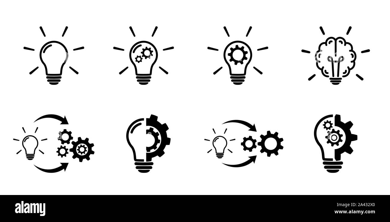 Umsetzung piktogramm Schwarzweiß-Stockfotos und -bilder - Alamy