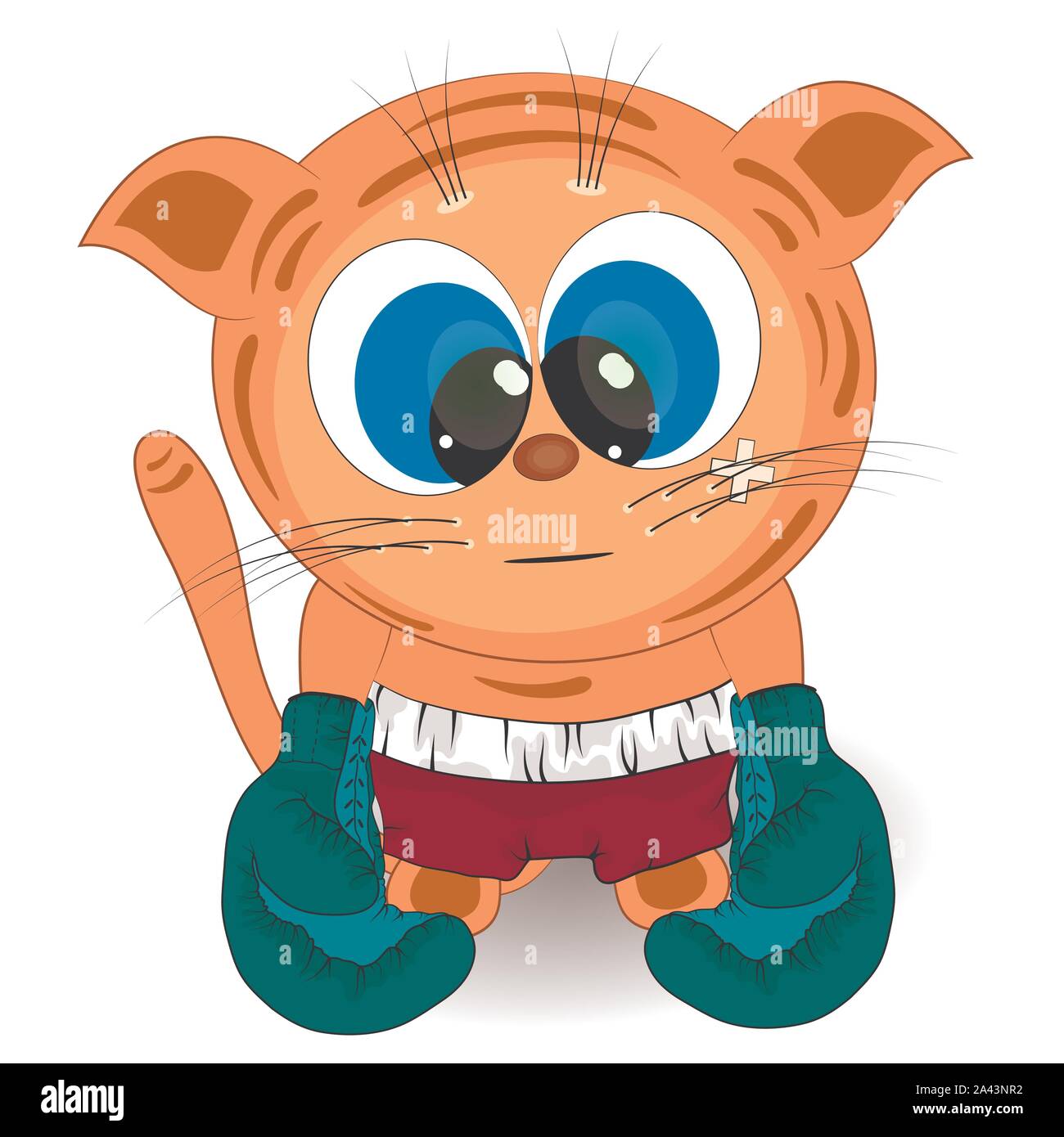 Katze im comic stil -Fotos und -Bildmaterial in hoher Auflösung – Alamy