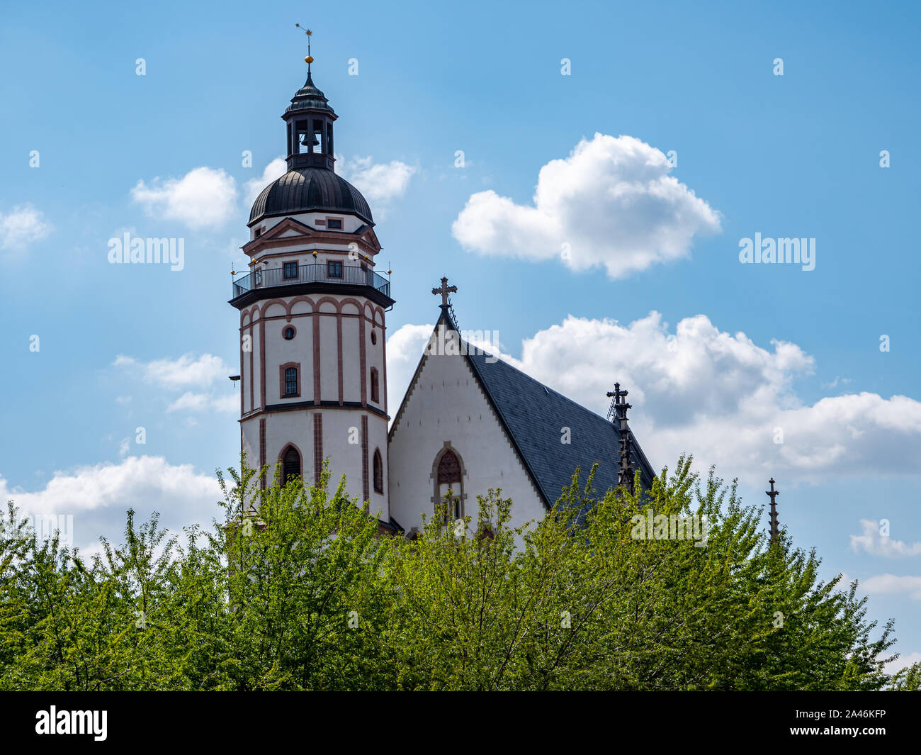 Thomaskirche in Leipzig Ost Deutschland Stockfotografie - Alamy
