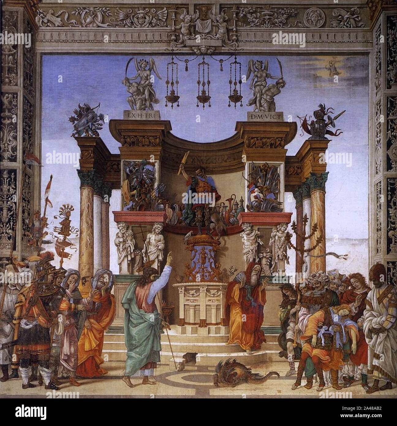 Cappella di filippo strozzi -Fotos und -Bildmaterial in hoher Auflösung ...