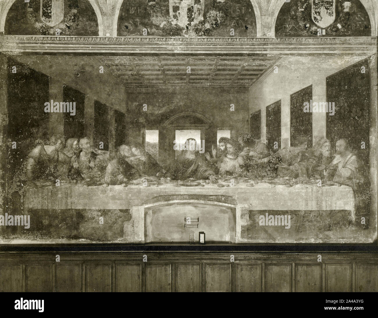 Last Supper Leonardo Da Vinci Stockfotos und -bilder Kaufen - Alamy