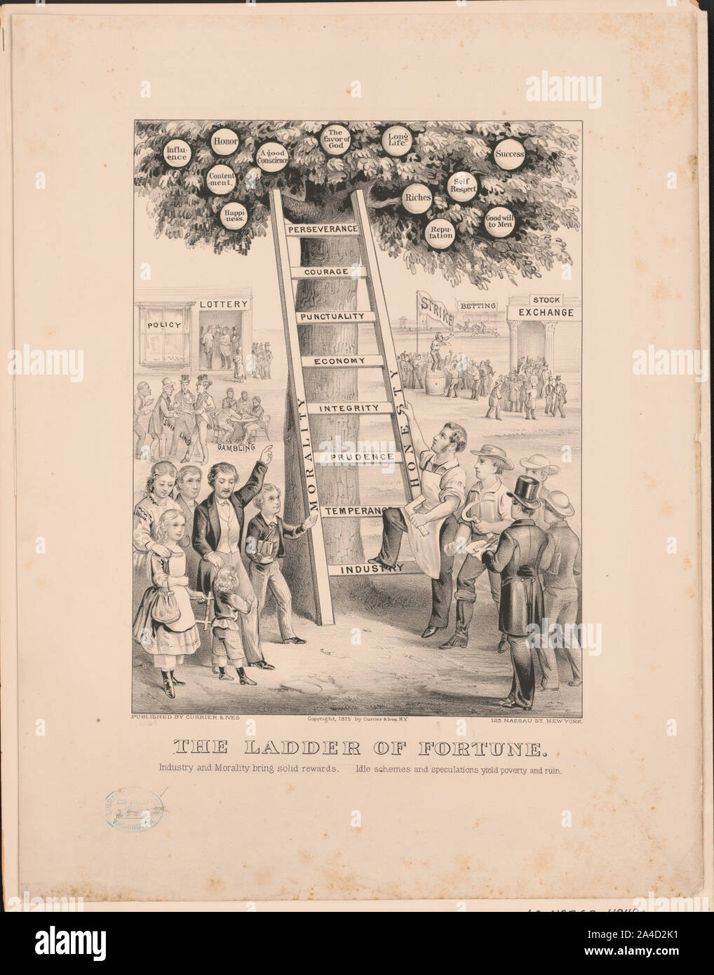 The ladder of fortune -Fotos und -Bildmaterial in hoher Auflösung – Alamy