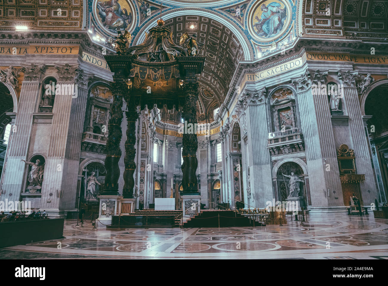 Rom, Italien, 22. Juni 2018: Panoramablick der Päpstlichen Basilika St ...