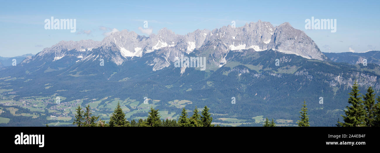 Wilder Kaiser, Kaisergebirge, Alpen, Tirol, Österreich, Europa ...