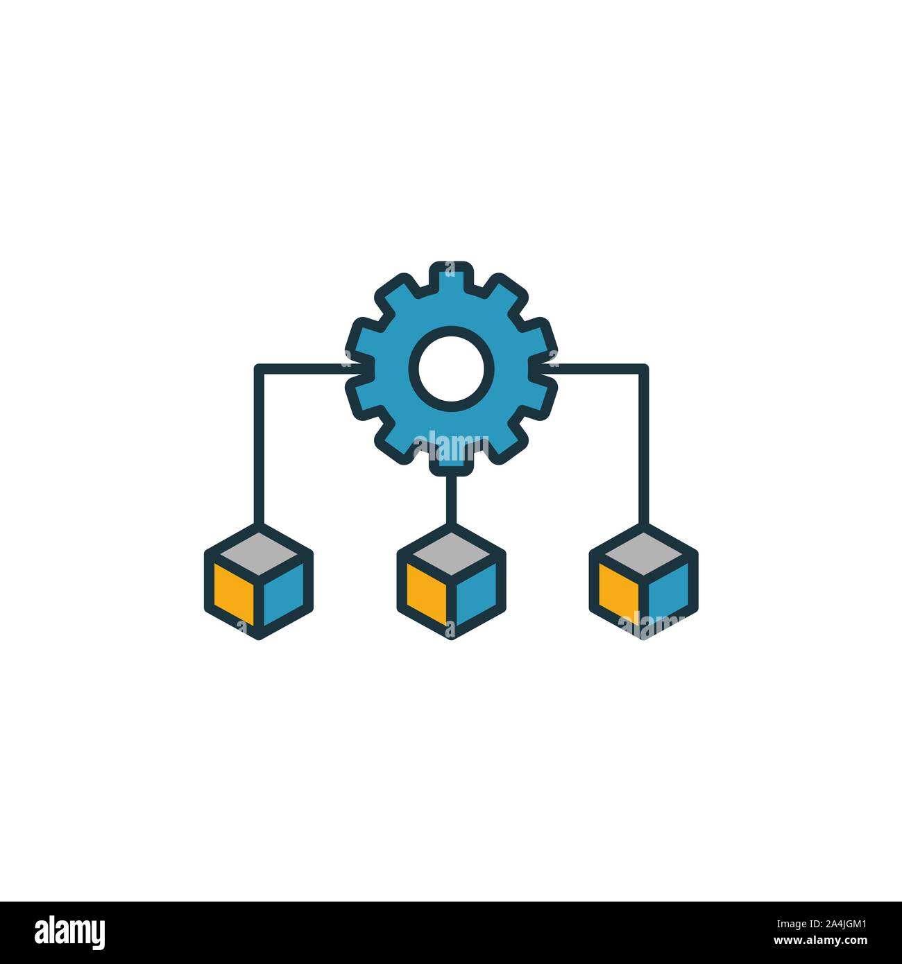 Infrastruktur Icon Set. Vier Elemente in verschiedenen Stilrichtungen ...