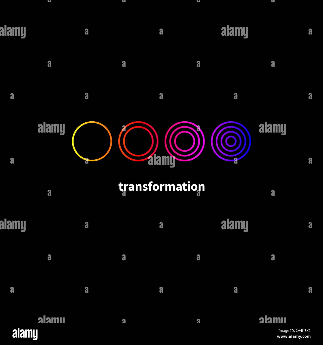 Logo transformieren, Icon ändern, Symbol Wachstum, Symbol Training ...