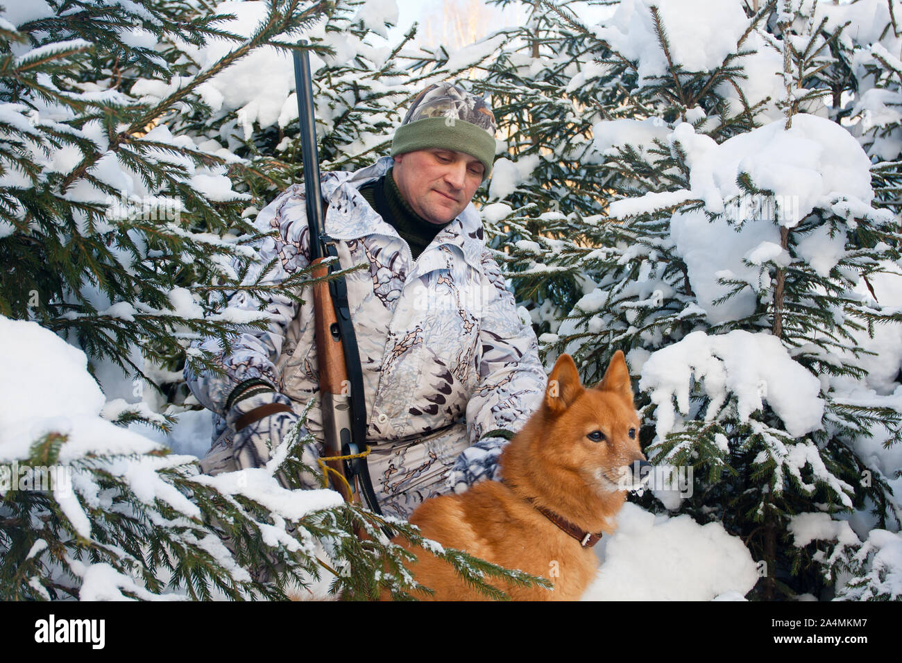 Hund mit gewehr -Fotos und -Bildmaterial in hoher Auflösung – Alamy