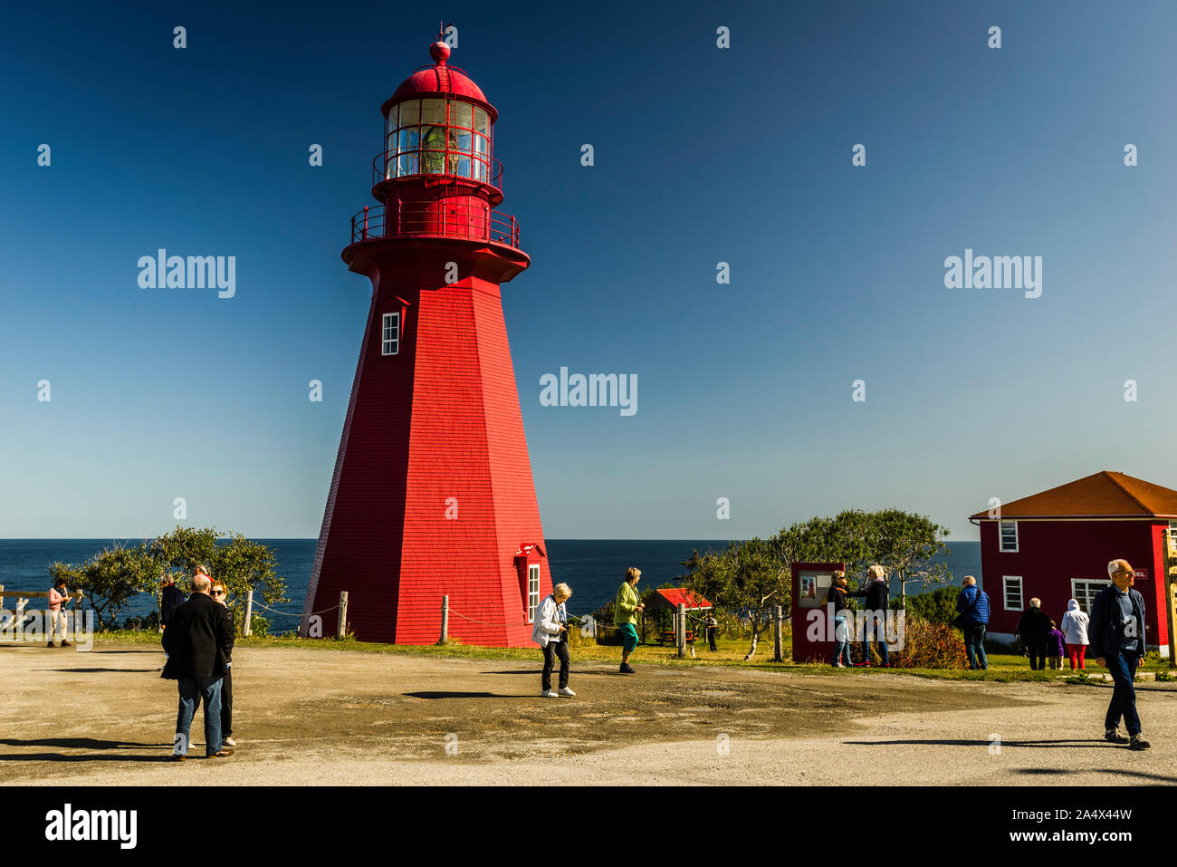 La martre lighthouse quebec canada -Fotos und -Bildmaterial in hoher ...