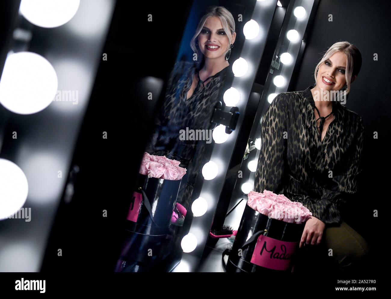 17. Oktober 2019, Berlin: Plus - Größe Model und Moderatorin Angelina ...