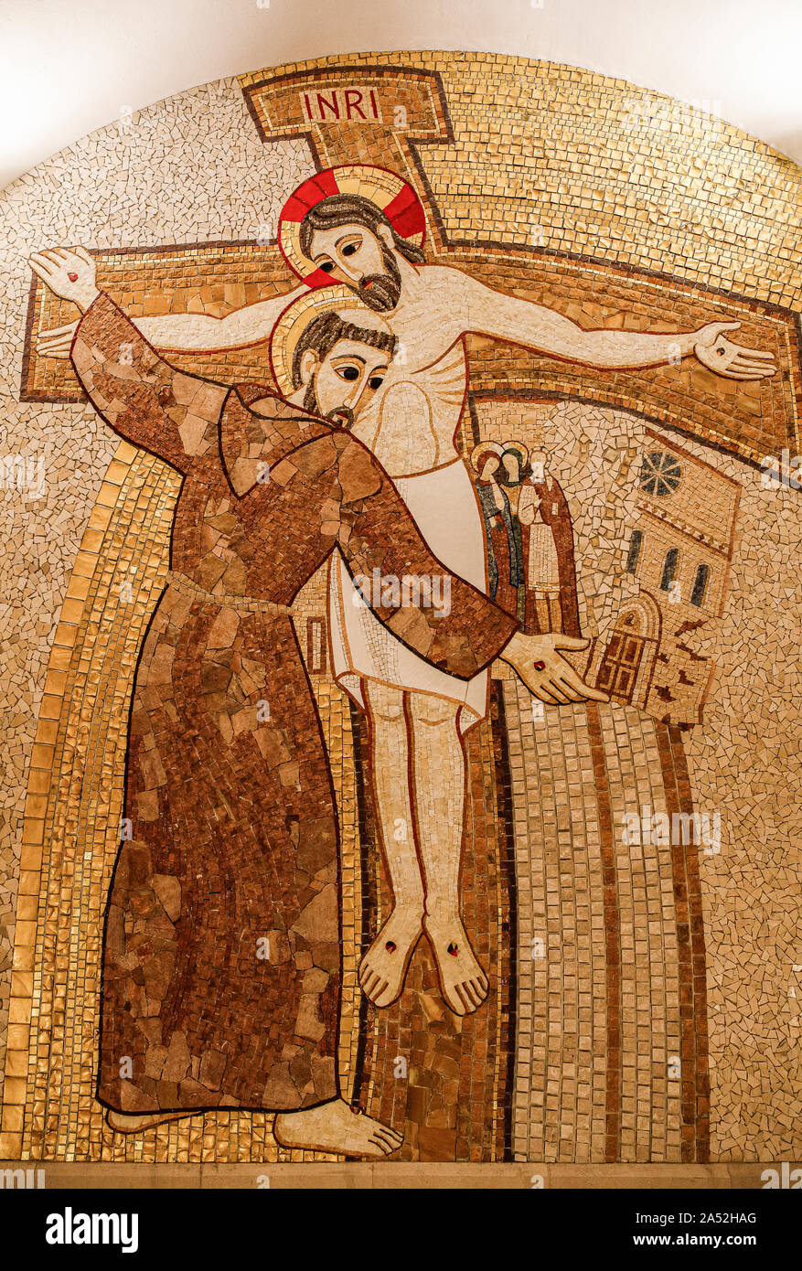 Die vision von san damiano -Fotos und -Bildmaterial in hoher Auflösung – Alamy