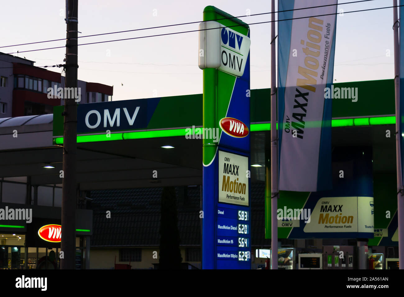 Omv Tankstelle Stockfotos und -bilder Kaufen - Alamy