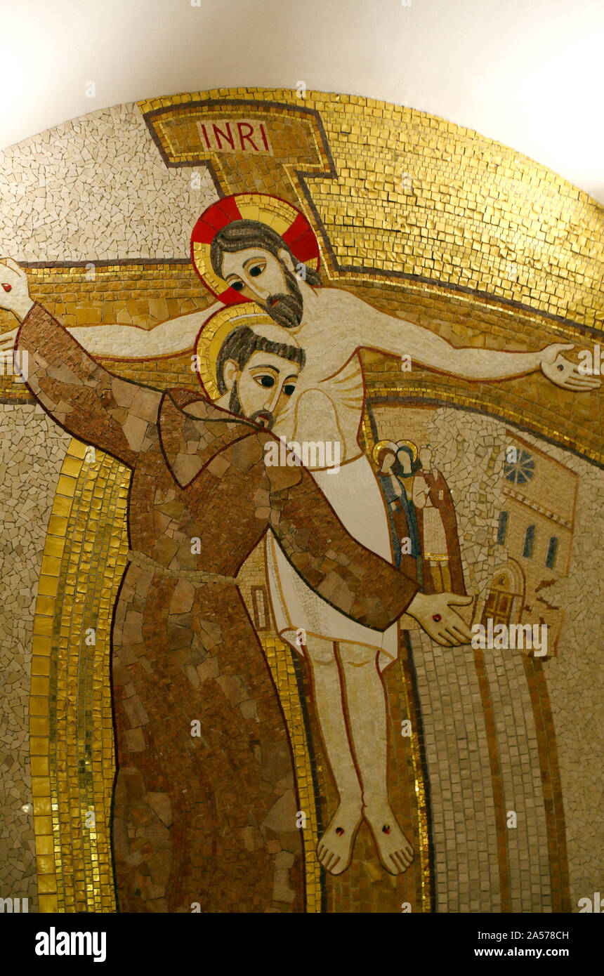 Die vision von san damiano -Fotos und -Bildmaterial in hoher Auflösung – Alamy