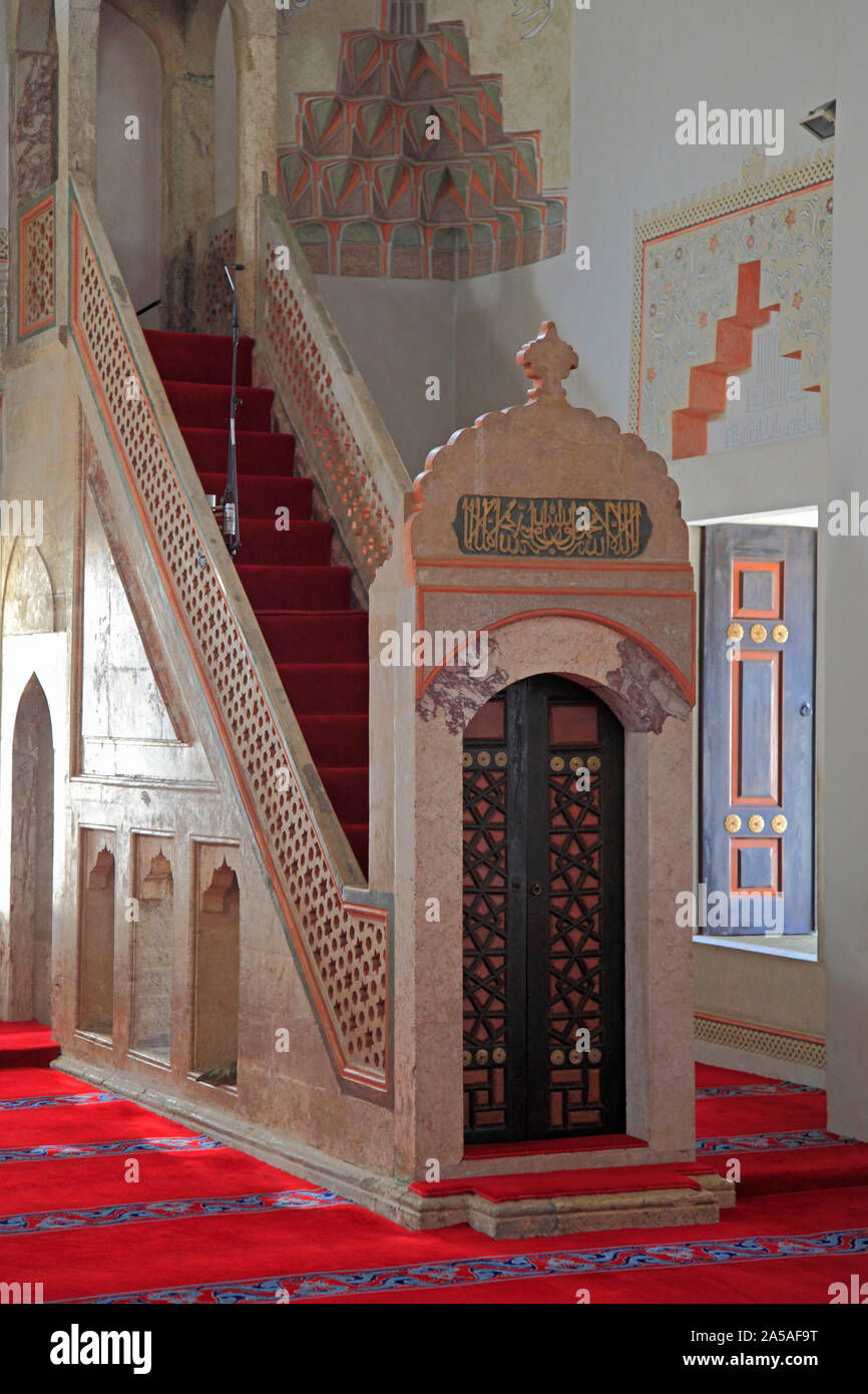 Bosnien und Herzegowina, Sarajevo, die Gazi-husrev-Beg Moschee ...