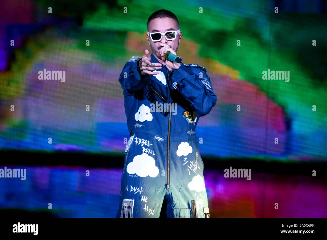 Kolumbianische Reggaeton Sänger José Álvaro Osorio Balvín künstlerisch ...