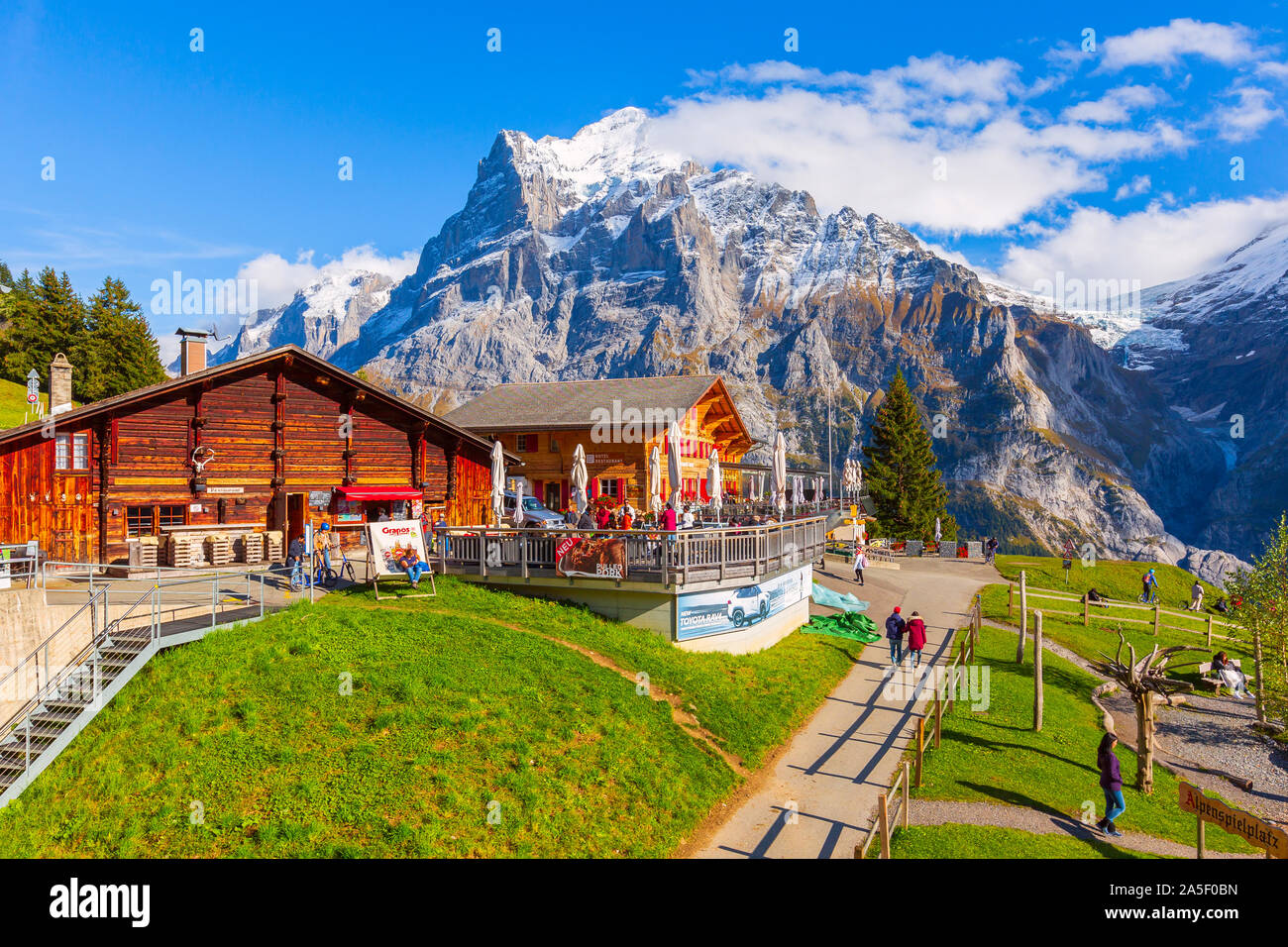 Berner Schweizer Berggipfel Stockfotos und -bilder Kaufen - Alamy