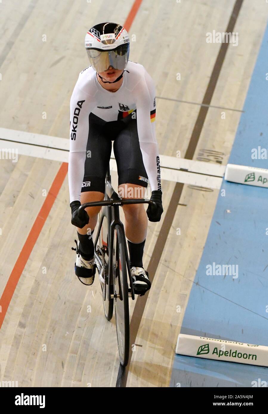 Lea Sophie Friedrich (GER) auf den Frauen s 500 m Zeit Trail, während ...
