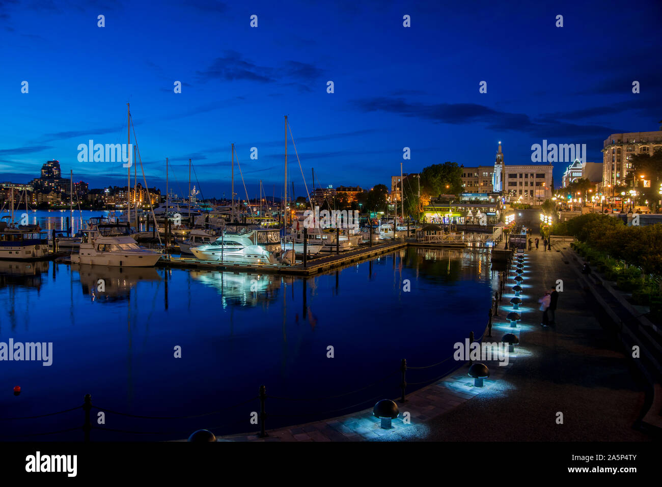 Victoria Kanada Nacht Stockfotos und -bilder Kaufen - Alamy