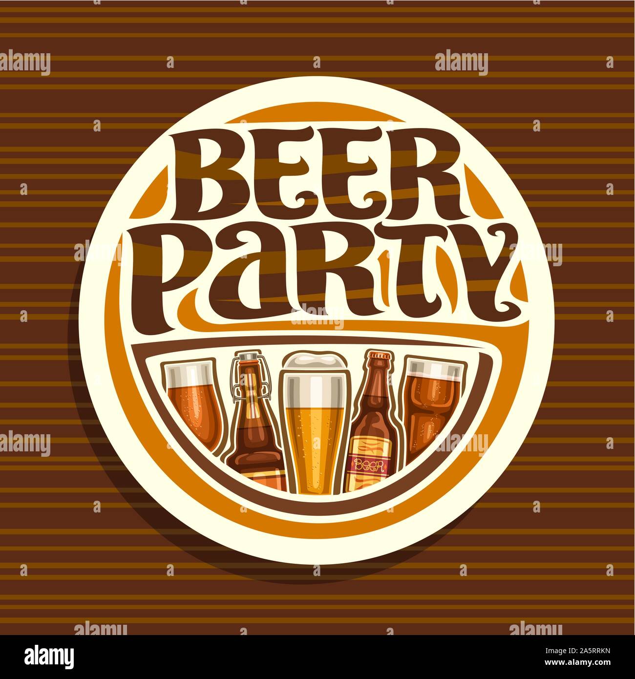 Craft beer glass Stock-Vektorgrafiken kaufen - Alamy