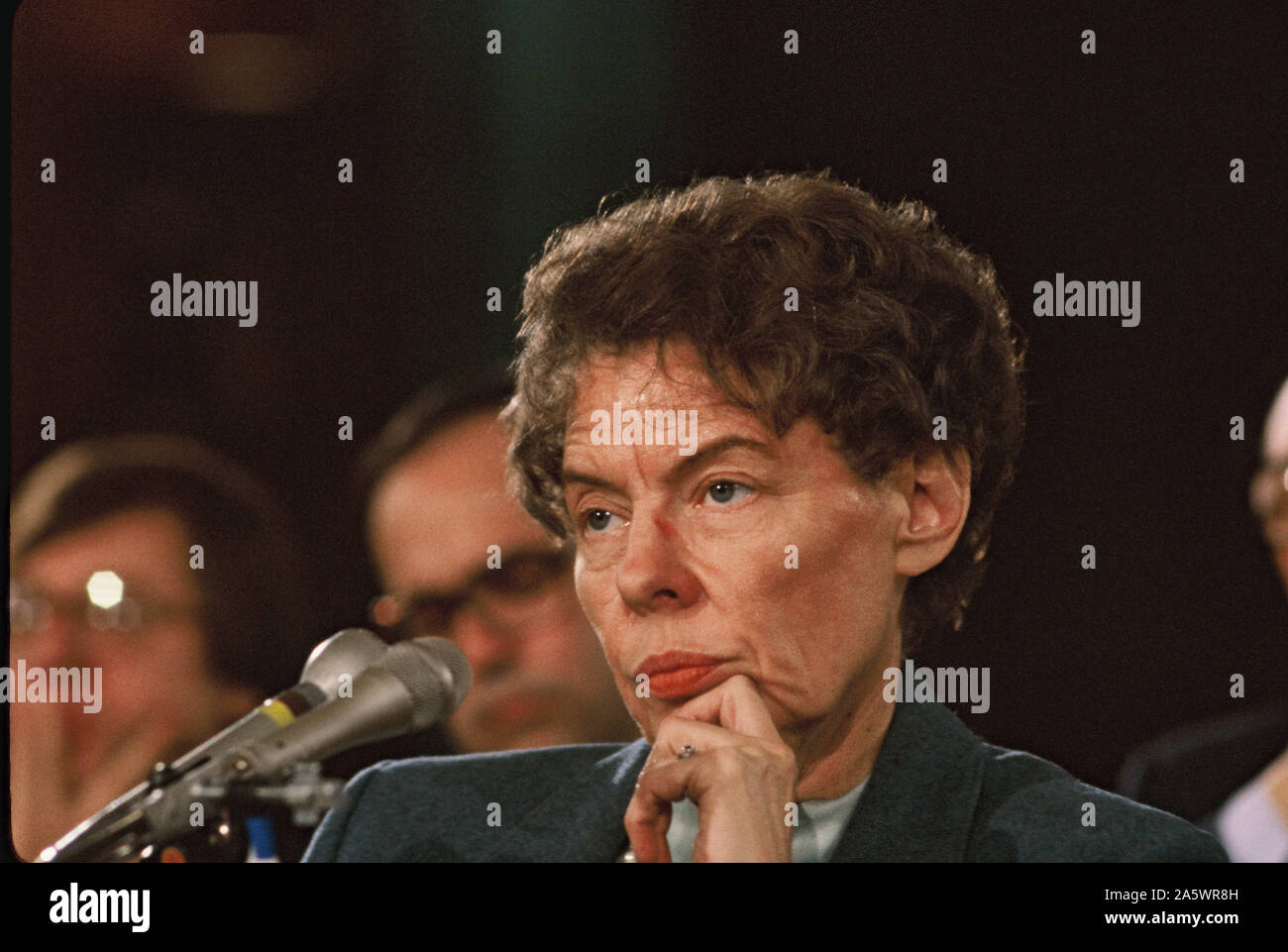 Jeane Kirkpatrick Stockfotos und -bilder Kaufen - Alamy