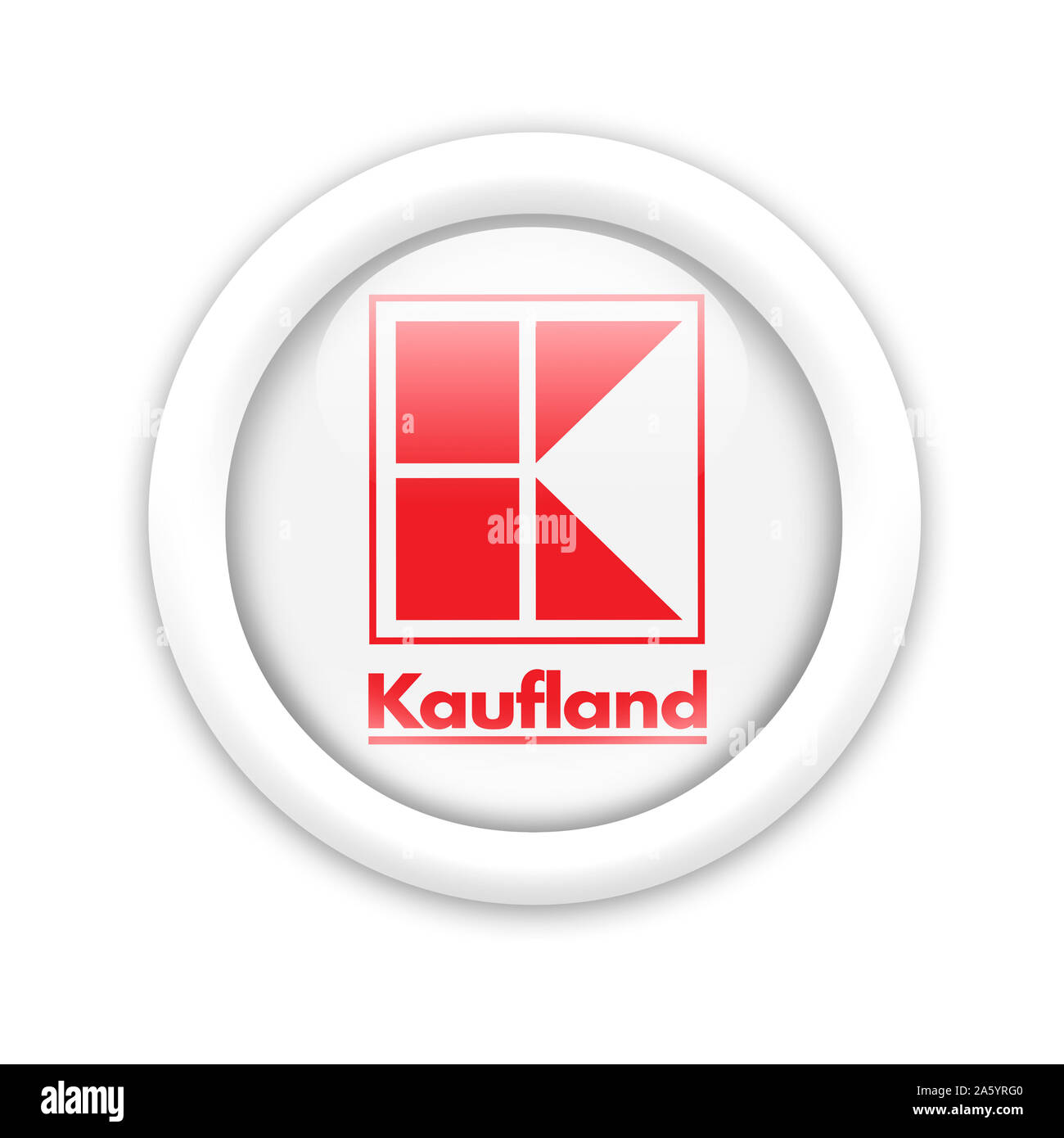 Kaufland logo Ausgeschnittene Stockfotos und -bilder - Alamy