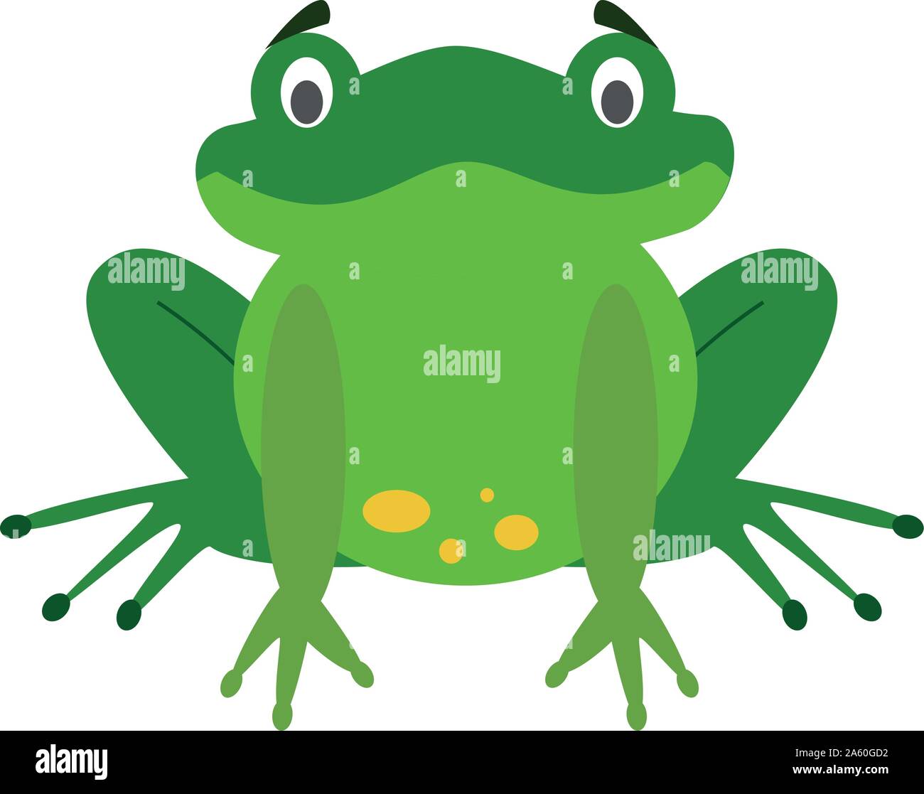 Cartoon cute frog illustration -Fotos und -Bildmaterial in hoher ...